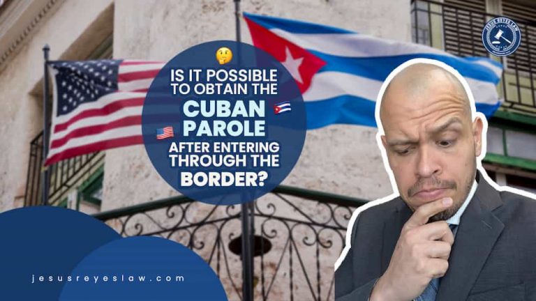 Is it possible to obtain the Cuban Parole after entering through the ...