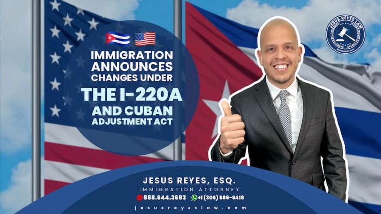 ? Immigration announces changes under I220A and the Cuban Adjustment ...